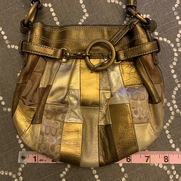 Coach | Bags | Coach Gold Mini Bag | Poshmark